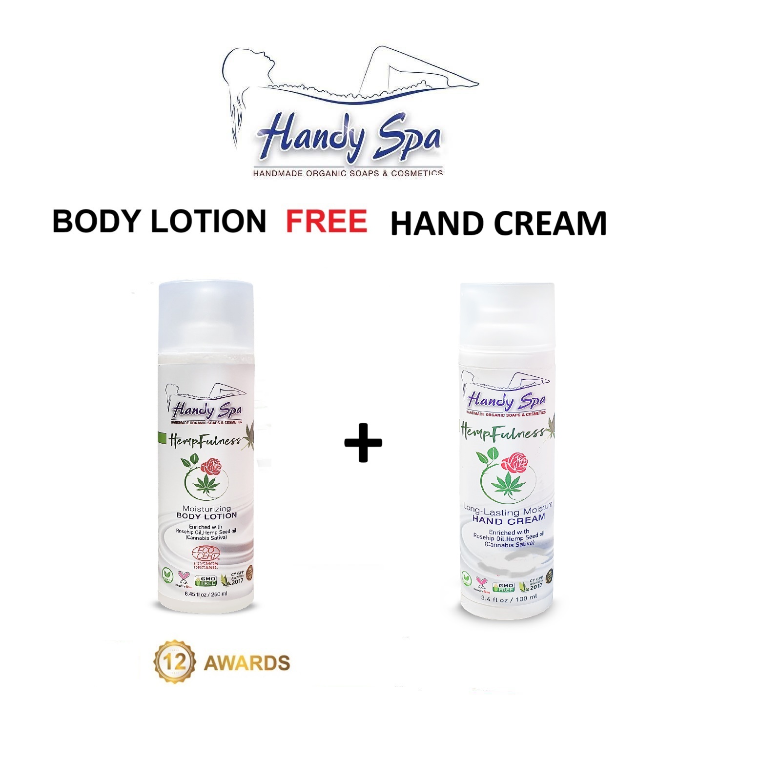 BODY LOTION + HAND CREAM – Handy Spa Cyprus